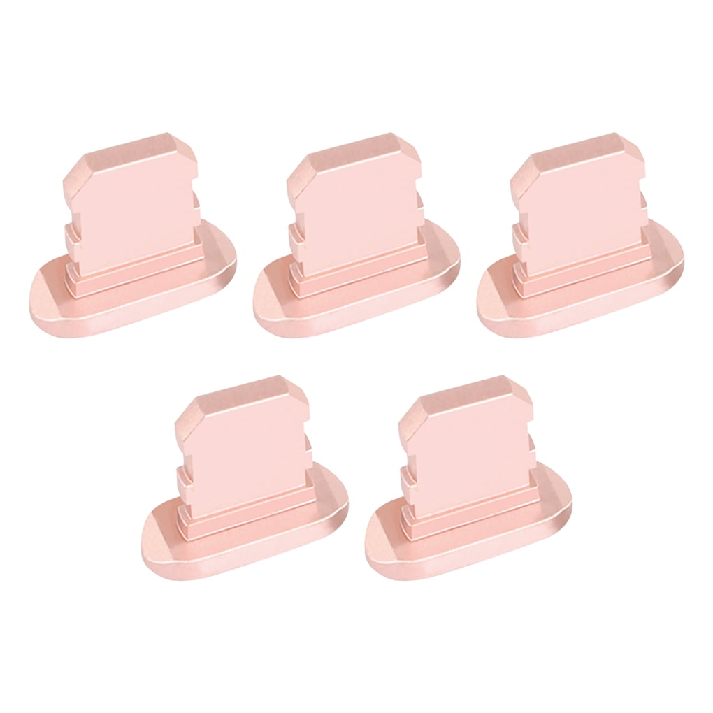 Piartly Pack of 5 Mobile Phone Stopper Dust Proof Micro USB Protective ...