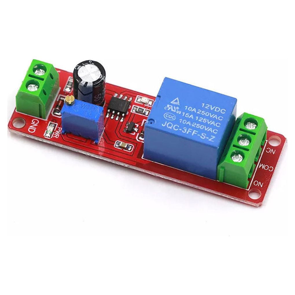 Piartly Time Delay Relay Module Office Hotel Adjustable Timer Control ...