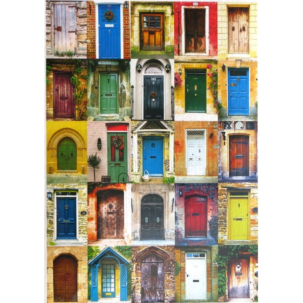 Piatnik Doors Jigsaw Puzzle: 1000 Pcs - Walmart.com