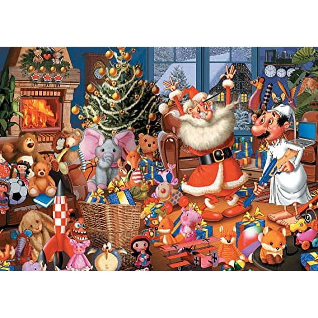 Piatnik Ruyer Christmas Surprise Jigsaw Puzzle (1000 Pieces) - Walmart.com