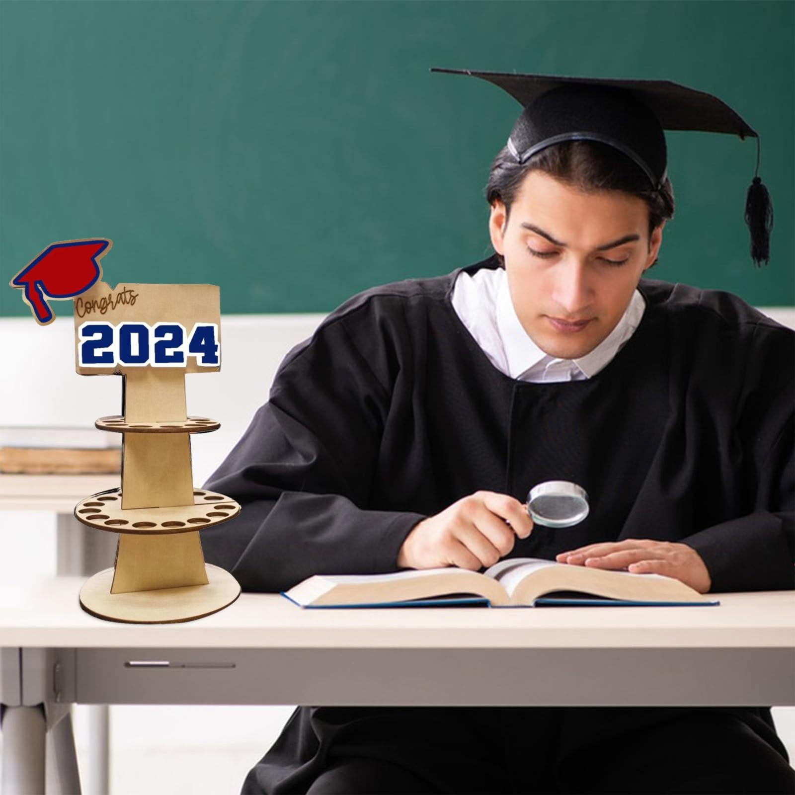 Piaybook Desktop Ornament 2024 Graduate Gift Wallet Sturdy Graduation ...