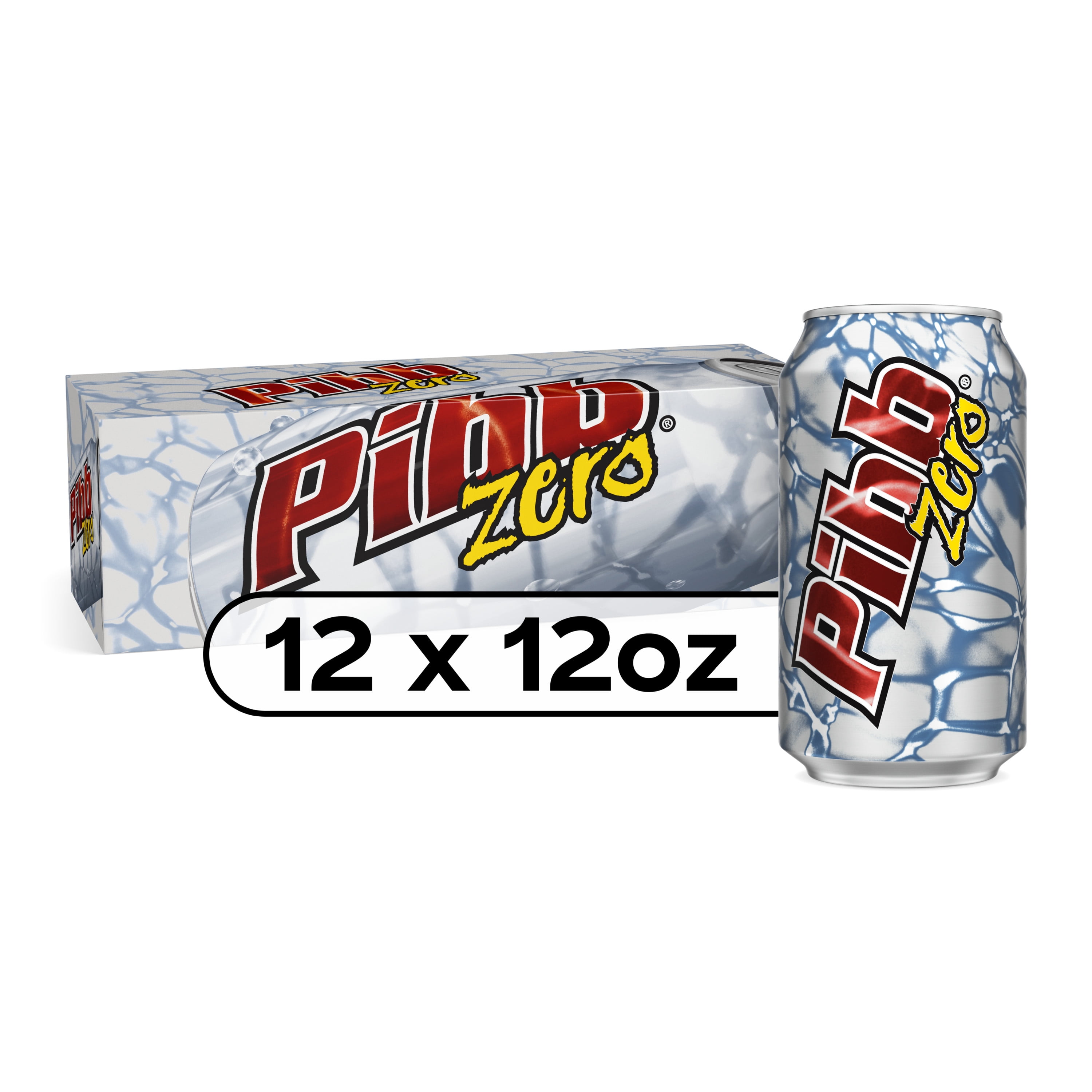 Pibb Diet Zero Sugar Soda Pop, 12 fl oz, 12 Pack Cans - Walmart.com