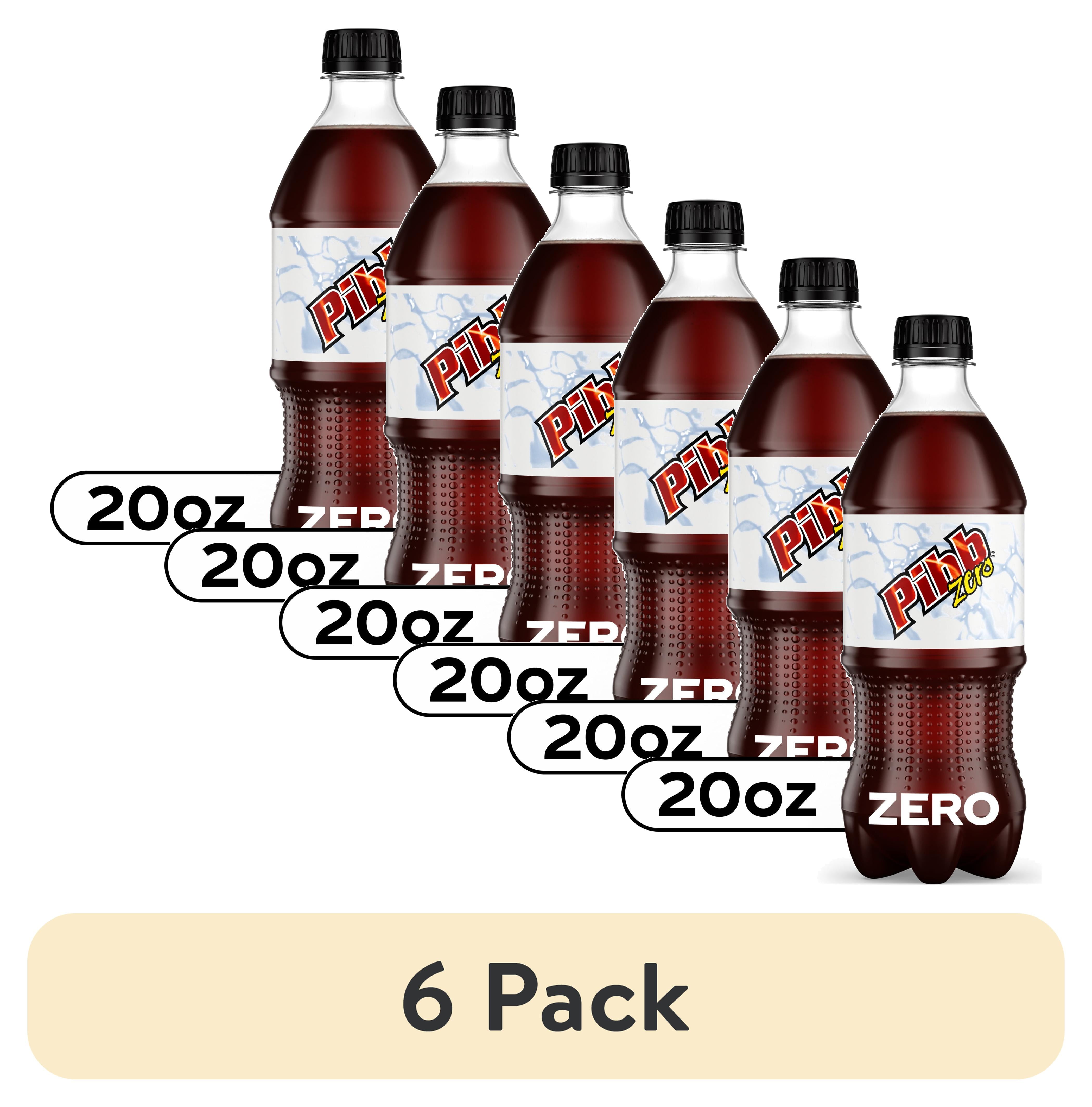 (6 pack) Pibb Diet Zero Sugar Spicy Cherry Soda Pop, 20 fl oz Bottle ...