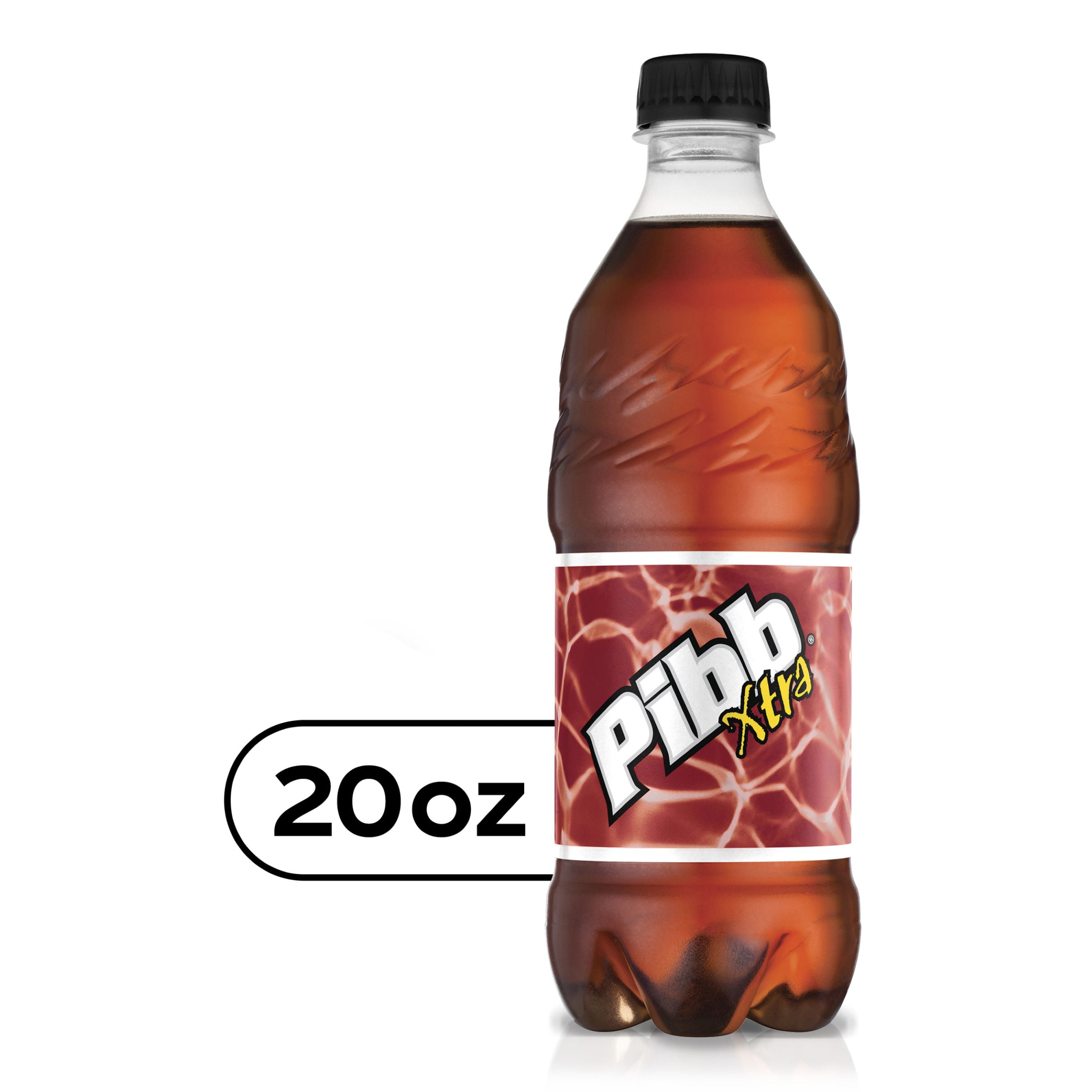 Pibb Xtra Soda, Spicy Cherry Cola, 20oz Bottles, Pack of 24, 480 fl oz ...