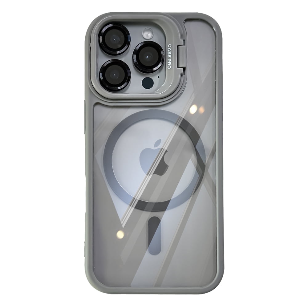 Pibriand Magnetic Back Cover Cell Phone Case with 2 Screen Protectors ...