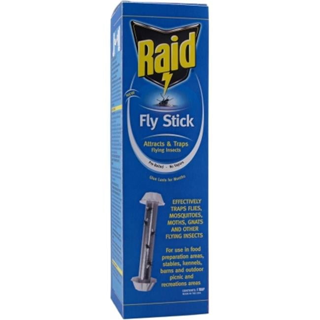 Pic Corporation Raid Indoor & Outdoor Flying Insects Trap Trapstick ...