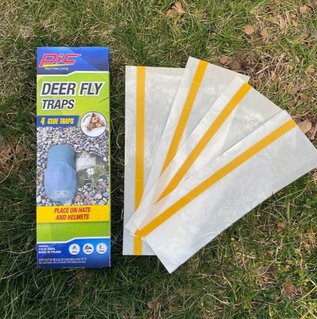 Pic DEER-FLY Horse Fly and Biting Fly Glue Traps- 1 pack - Walmart.com
