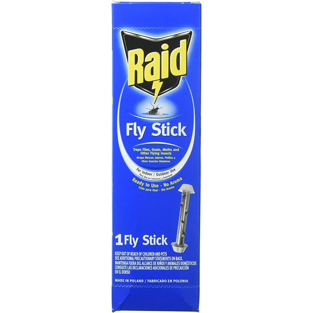 Raid Fly Stick Trap, Traps Flying Insects - Walmart.com