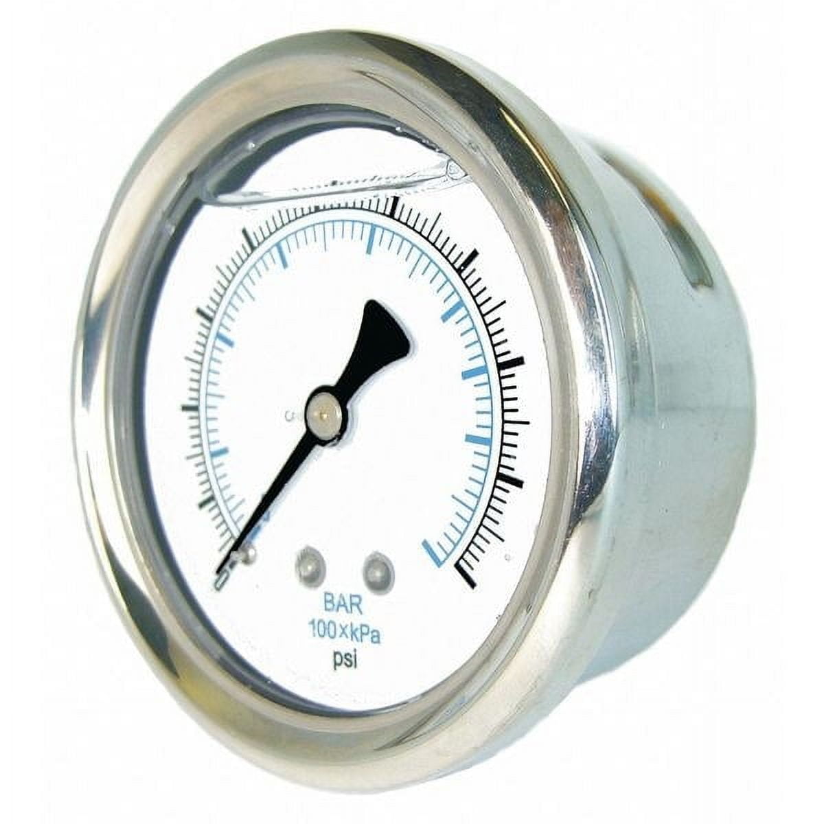 Pic Gauges Pressure Gauge,1/4 in. NPT,4 in. 202L-404D - Walmart.com