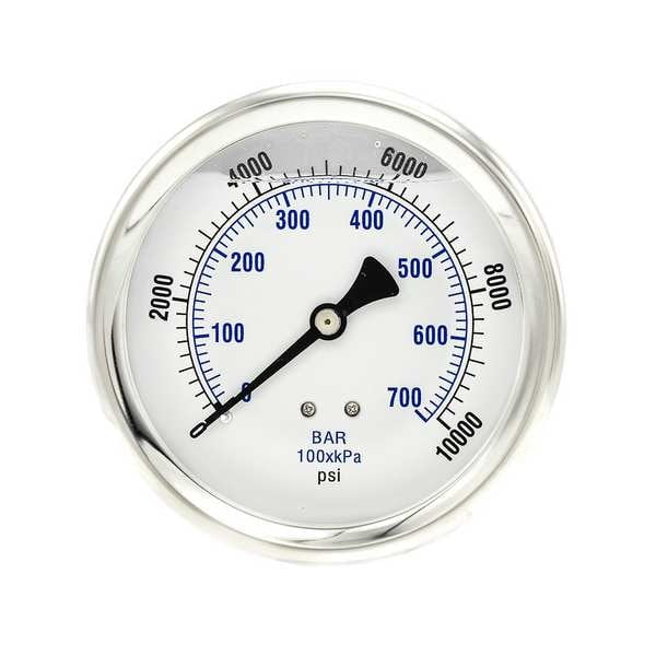 Pic Gauges Pressure Gauge,1/4 in. NPT,4 in. 202L-404U - Walmart.com