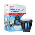 Pic Portable Bug Zapper LED Lantern, Electric Insect Killer, Plastic ...