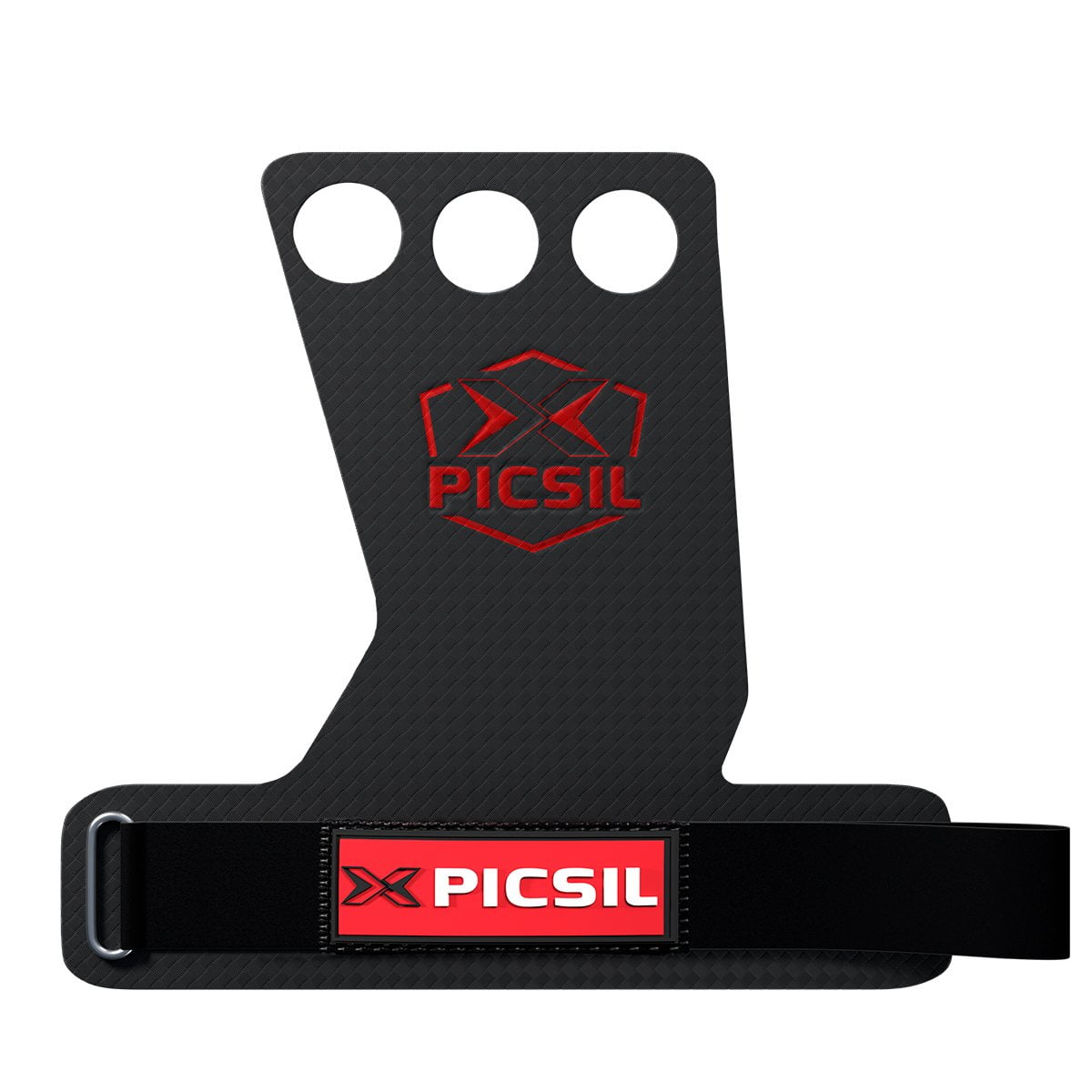 PicSil Falcon Cross Training Hand Grips, 3-Hole Grips, Extra Padding ...