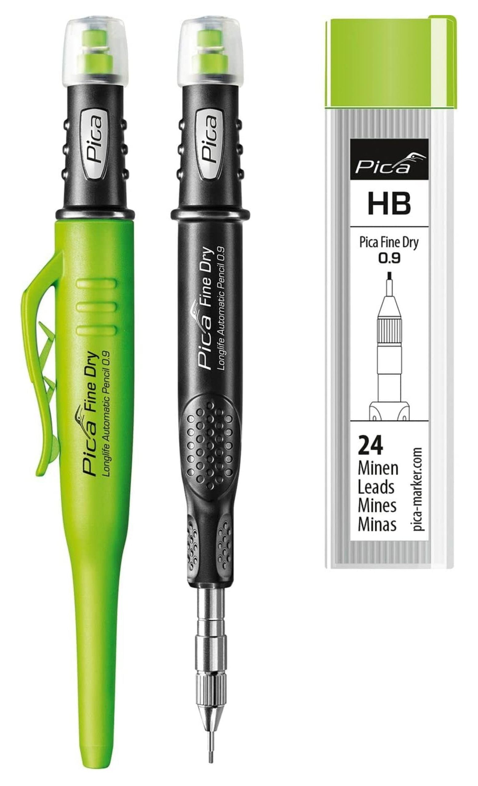 Pica Fine-Dry Deep Hole Marker 0.9 mm, Pencil Drill Hole Marker 7070 ...