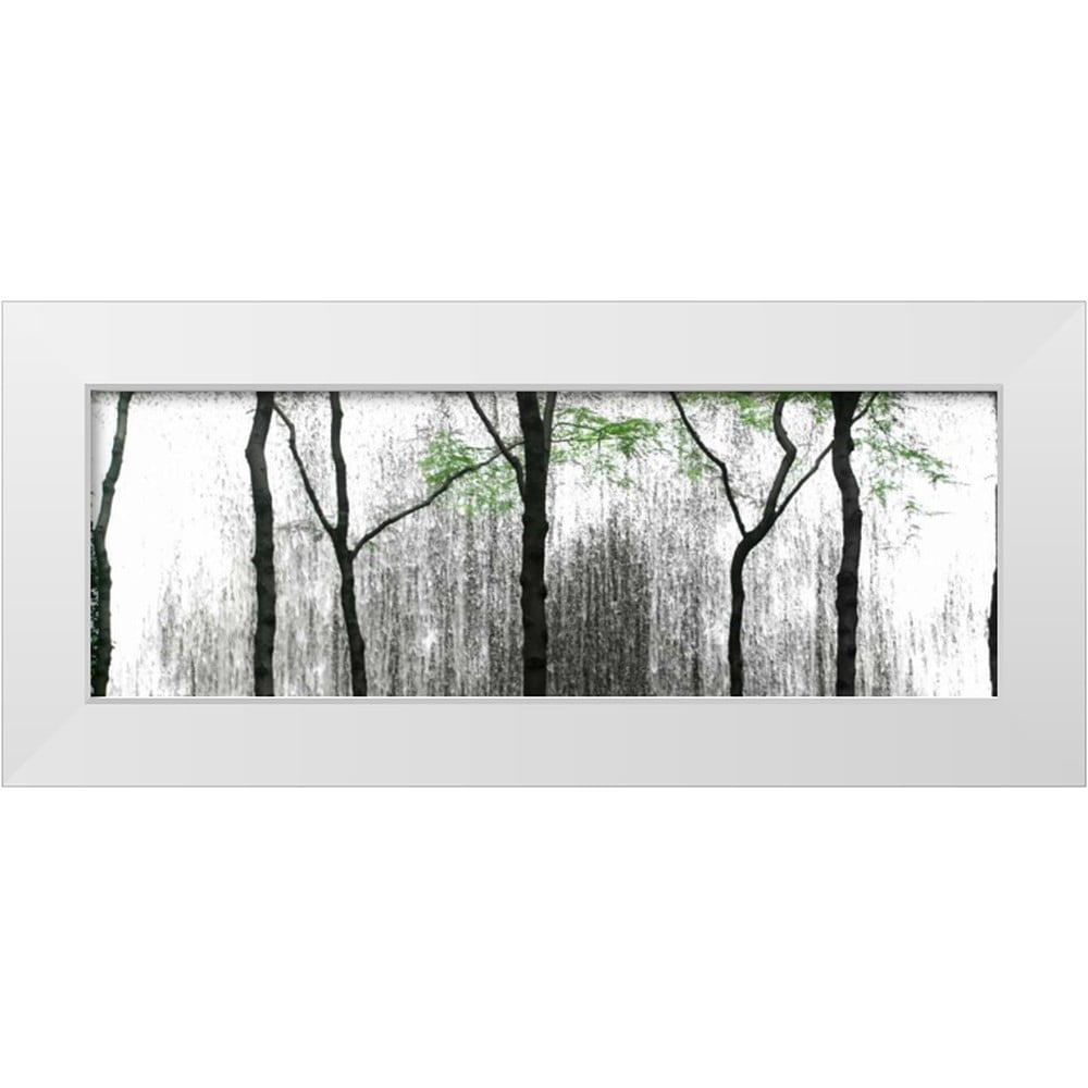 Pica, Jeff 14x7 White Modern Wood Framed Museum Art Print Titled ...