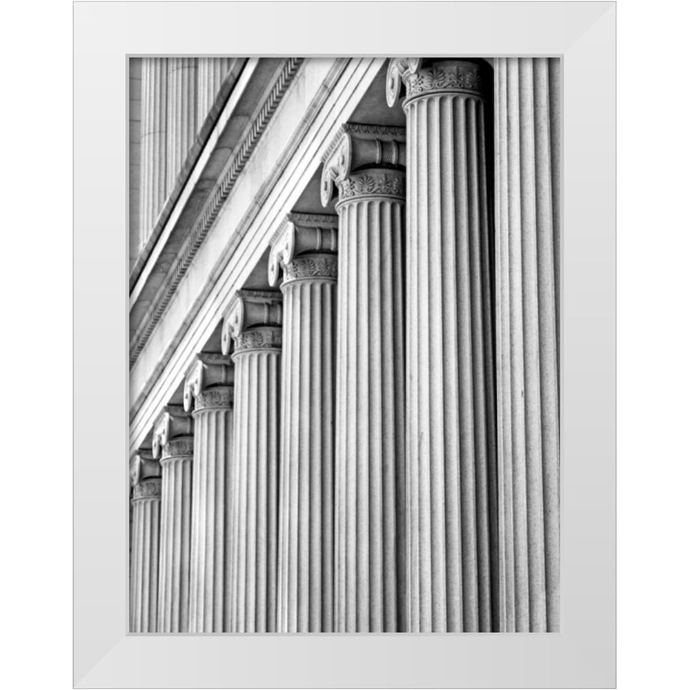 Pica, Jeff 19x24 White Modern Wood Framed Museum Art Print Titled ...