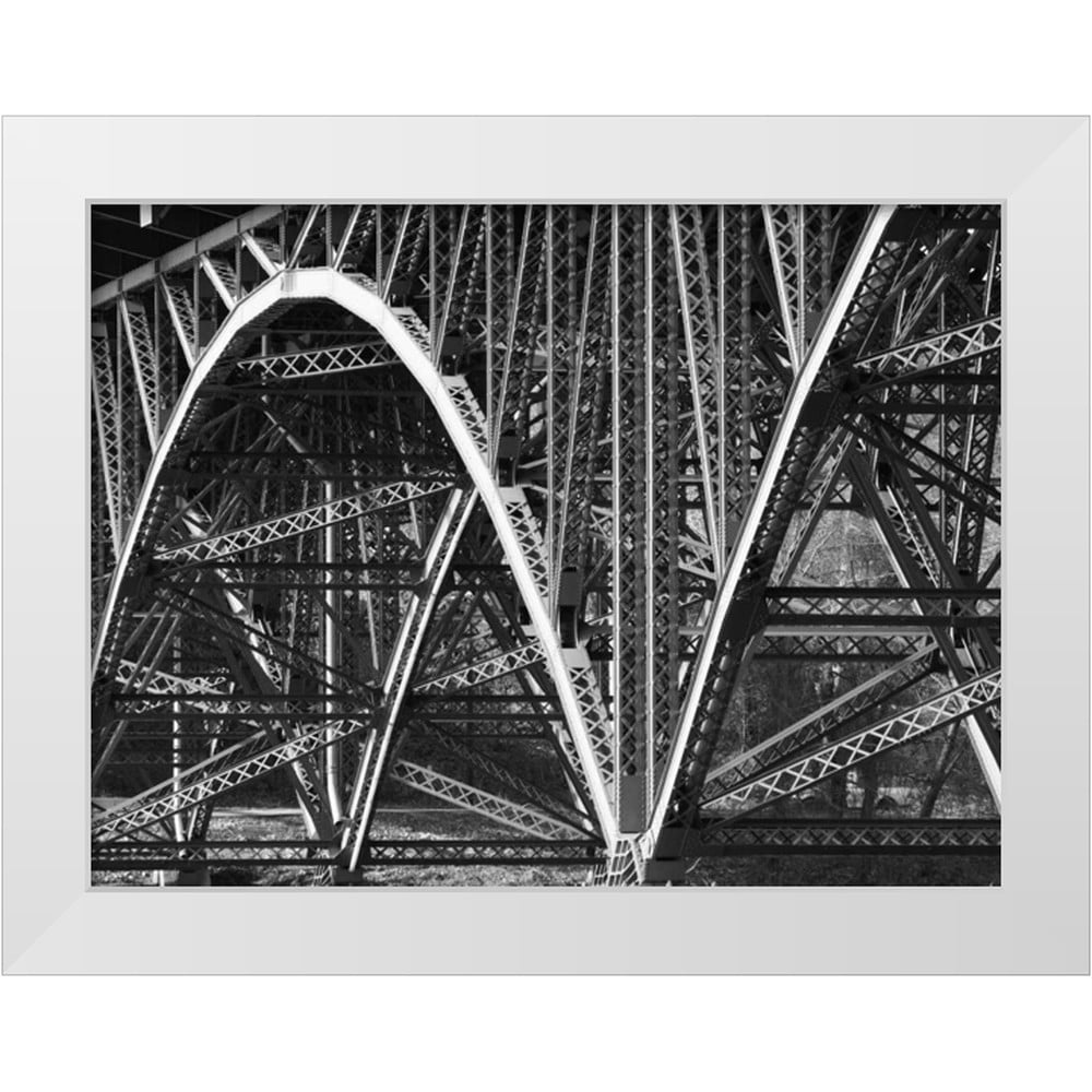 Pica, Jeff 32x25 White Modern Wood Framed Museum Art Print Titled ...
