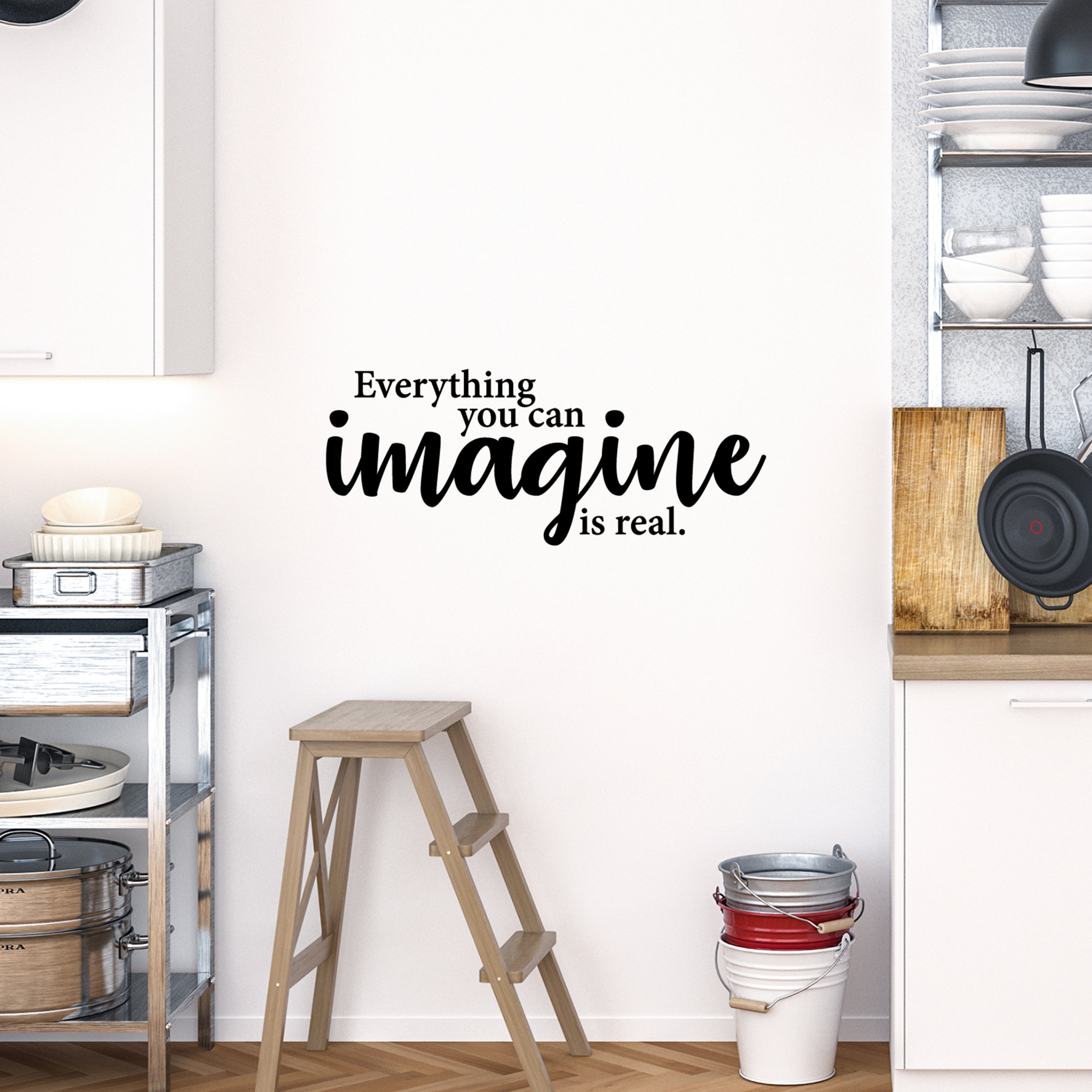 Picasso Everything You Can Imagine is Real Wall Decal Sticker - Walmart.com