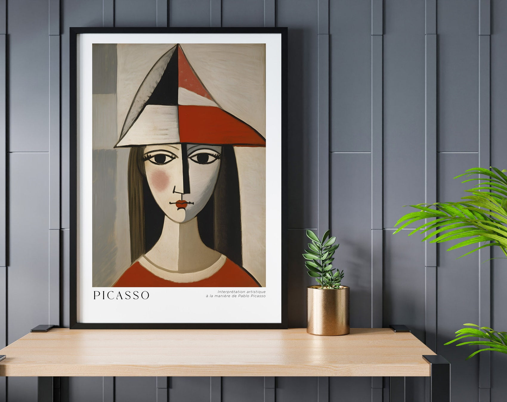 Picasso Exhibition Portrait Poster Print Abstract Gallery Wall Art ...