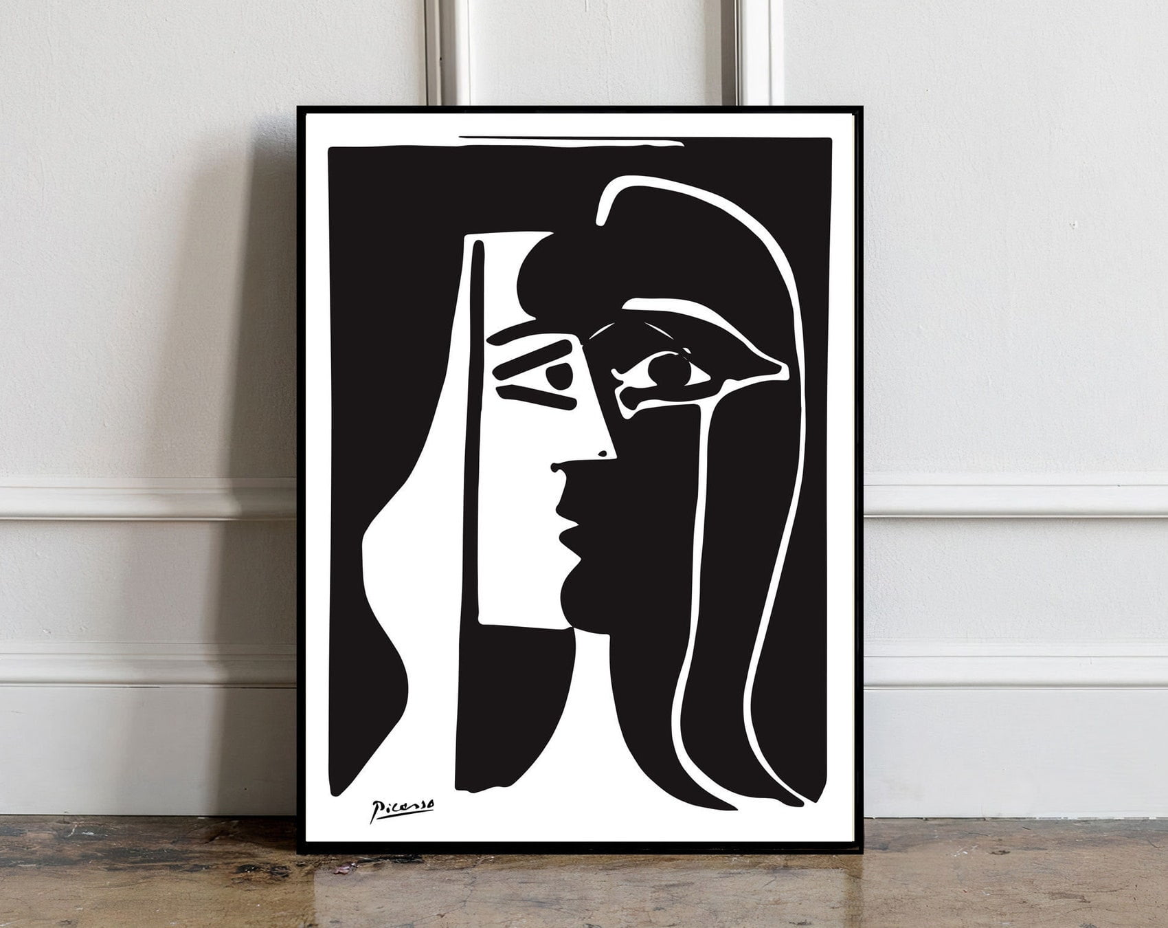 Picasso - Female Print, Pablo Picasso Exhibition poster, Picasso ...