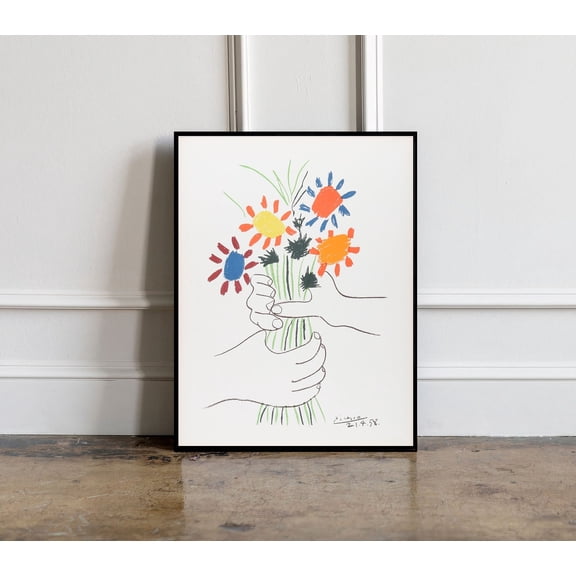 Picasso Girl Poster Picasso Poster Picasso Line Art Poster Minimalist ...