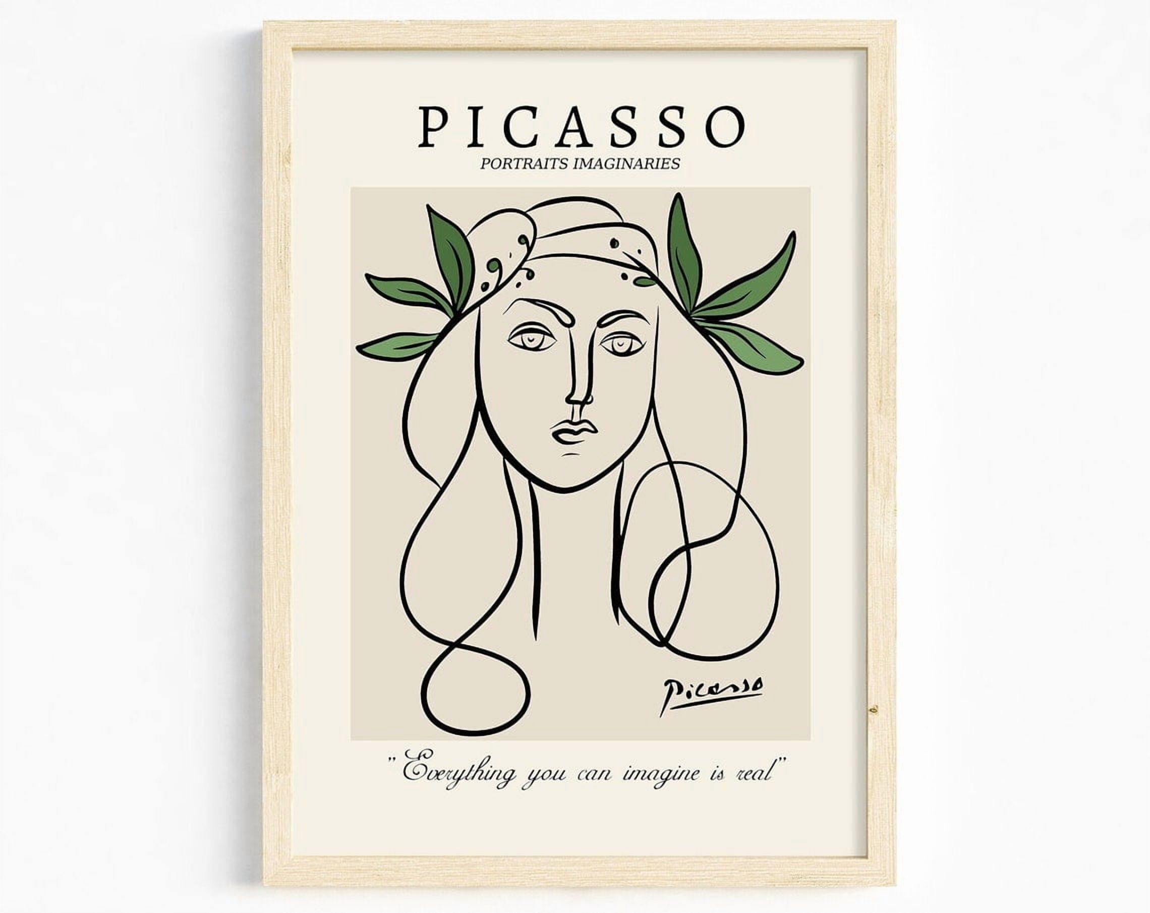 Picasso One Line Drawing, Picasso Print, Picasso Poster, Picasso Art ...