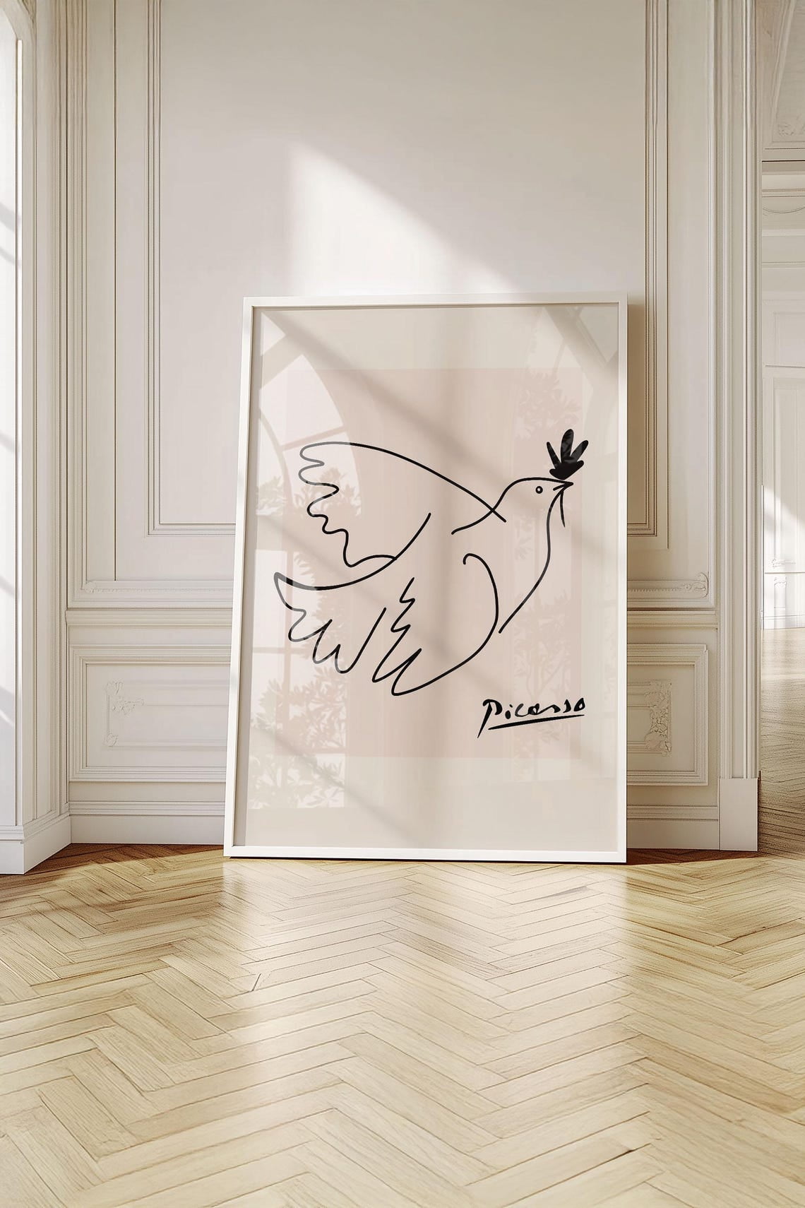 Picasso Peace Dove Print, Unminimalist Line Art, Abstract Bird Wall ...