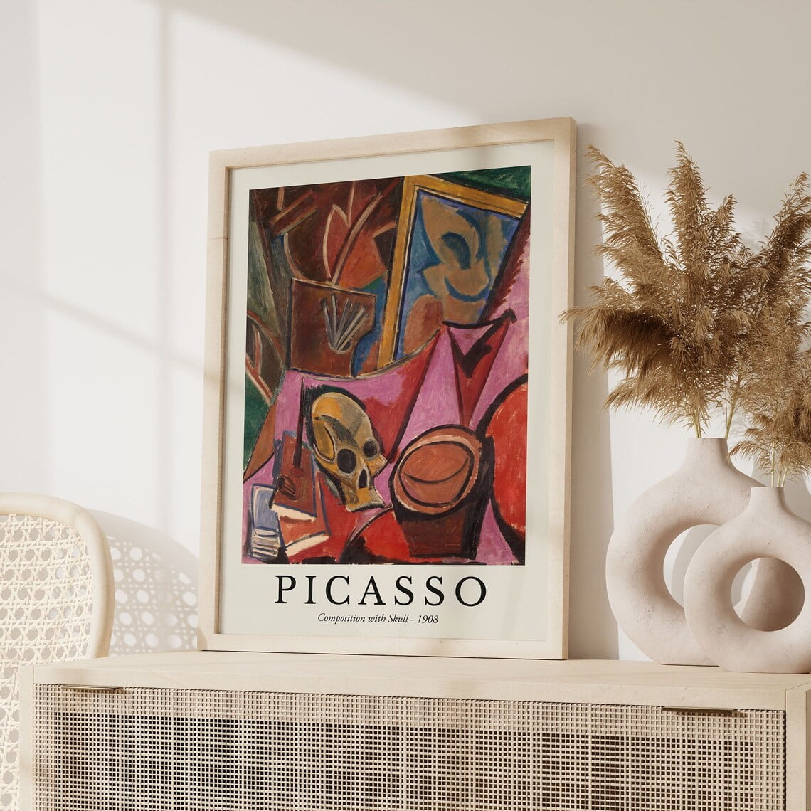 Picasso Poster, Pablo Picasso Wall Art Print, Neutral Beige Poster, Above Bed Decor, Famous ...