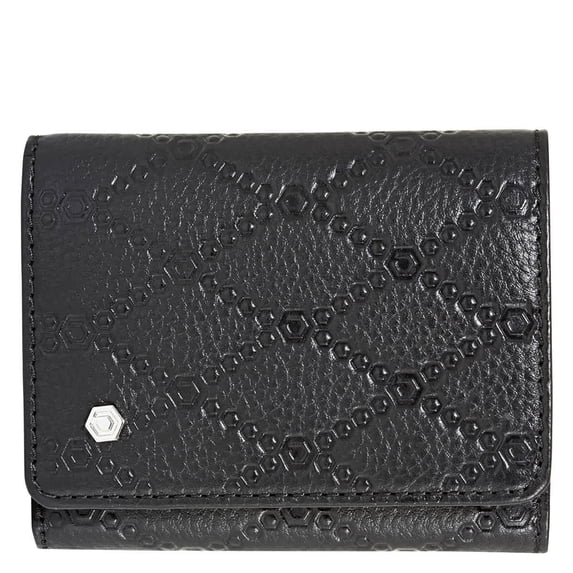 Picasso and Co Leather Wallet- Black - Walmart.com