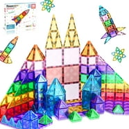 Little Pi Toys Princess Castle Magnetic Building Blocks Playset - 102 ...