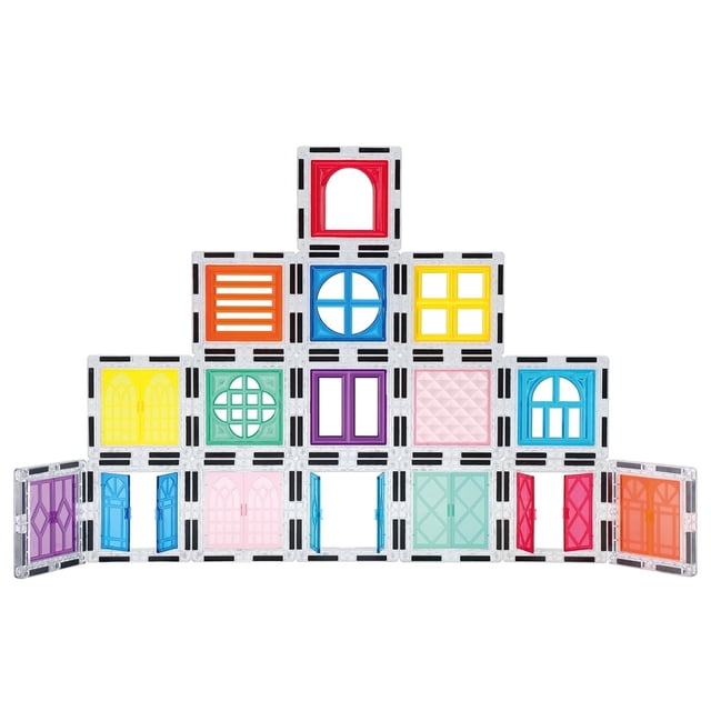 PICASSO-TILES Magnetic Blocks for Preschool Classrooms - Walmart ...