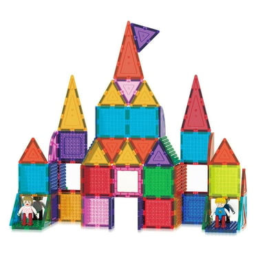 PicassoTiles 101 PC Magnetic Building Blocks Play Set, STEM ...
