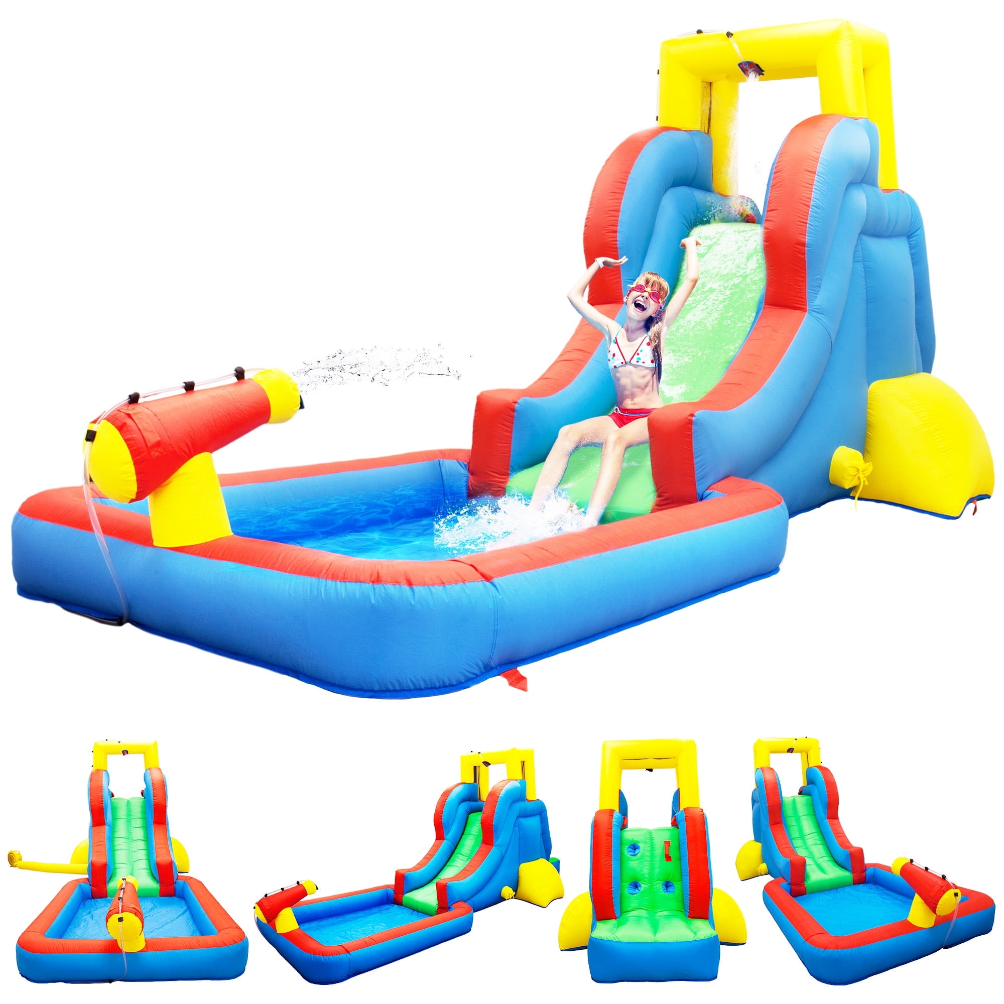Brandclub - PICASSO-TILES KC108 Inflatable Water Slide Bounce House ...