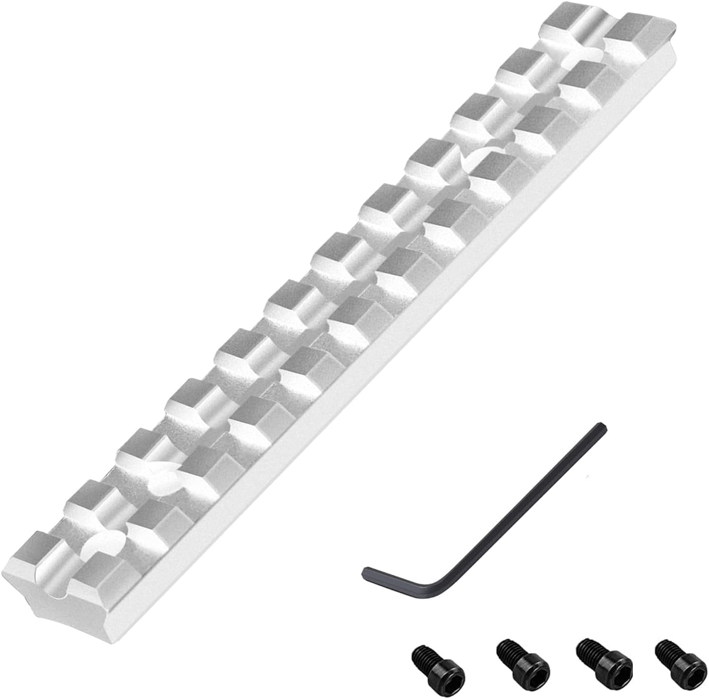 Picatinny Rail Mount for 10/22 with 11 Slots for Red DotsMounting ...