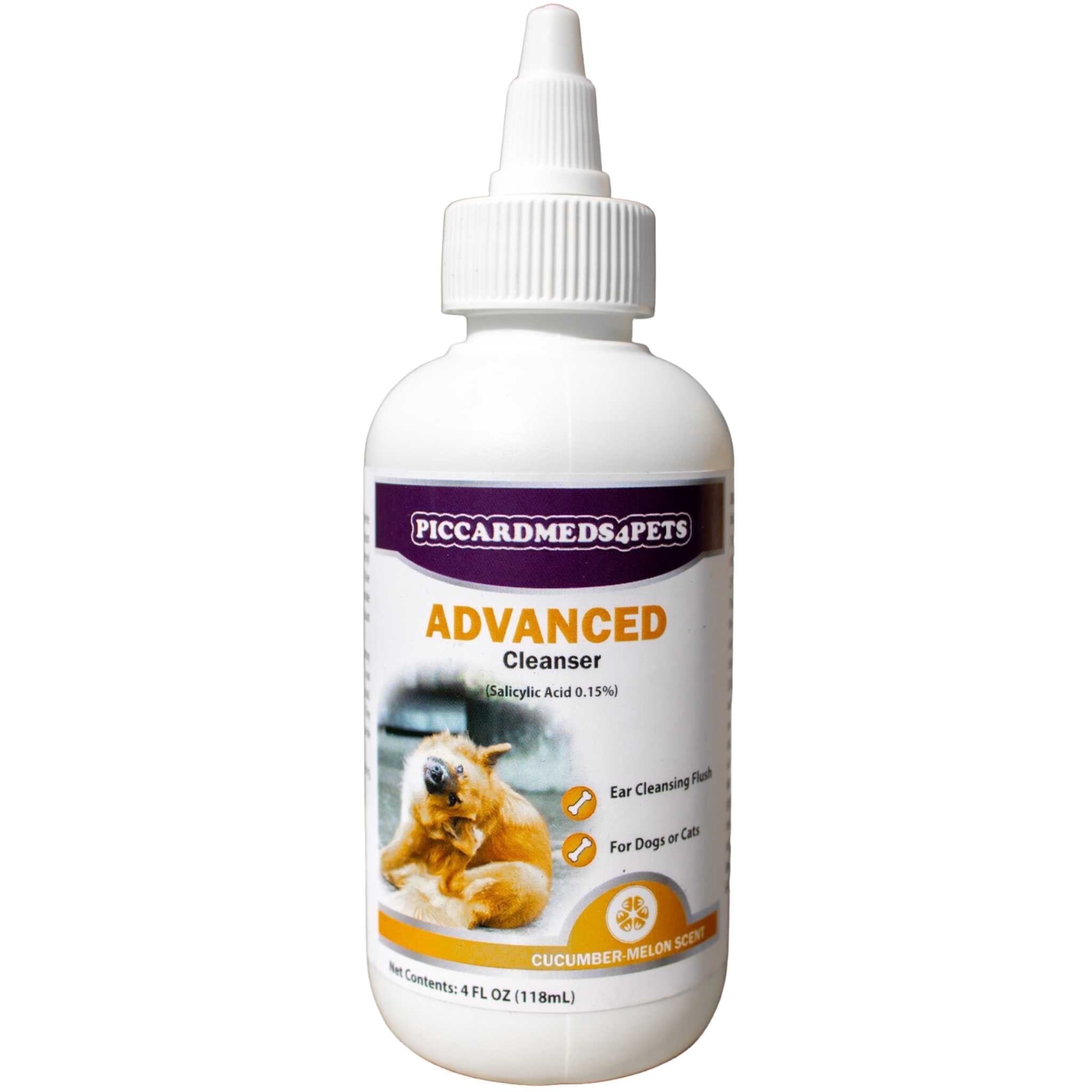Piccardmeds4pets Advanced Ear Cleansing Solution Flush Salicylic Acid ...