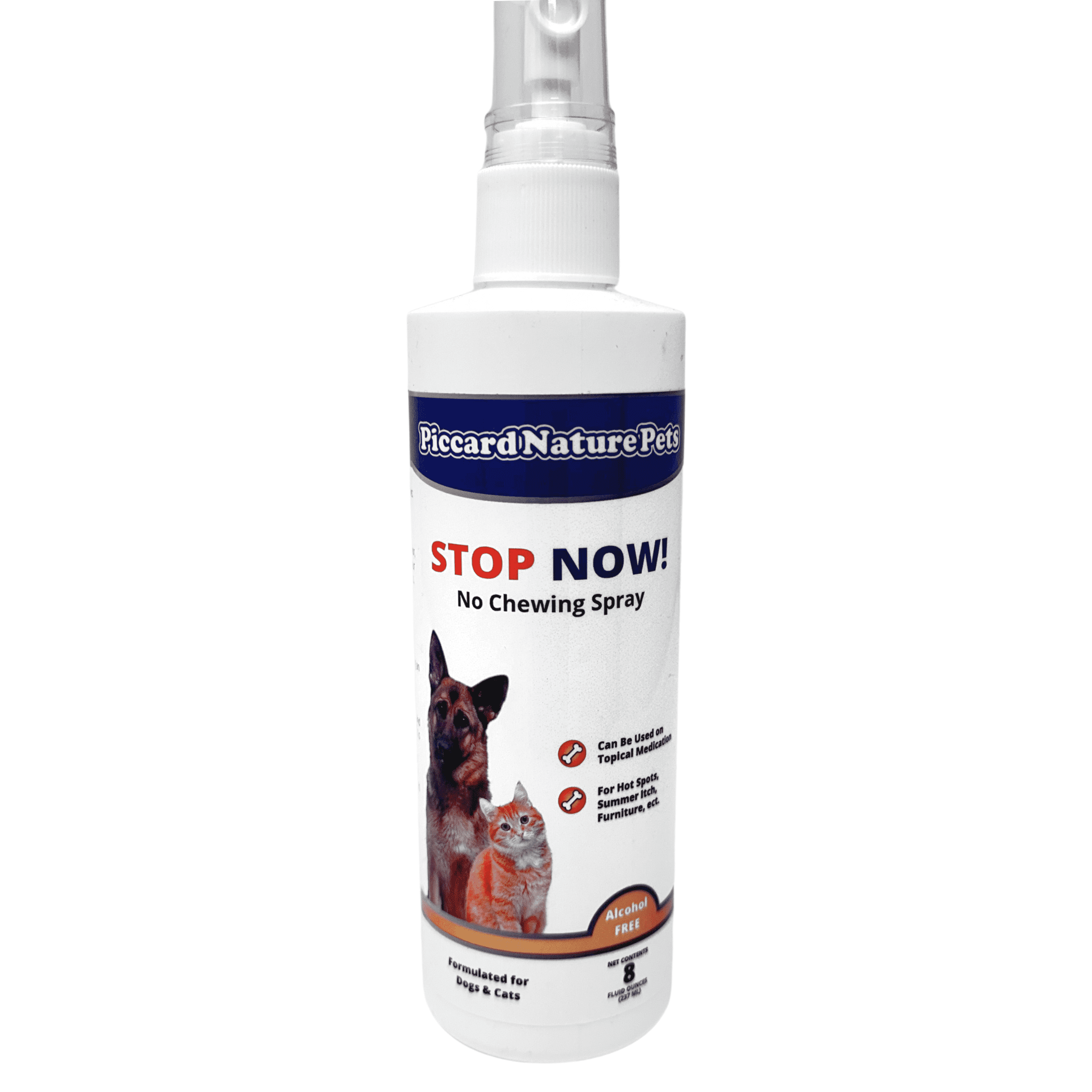 PiccardNaturePets Stop Now! No Chewing Pet Training Spray 8 oz ...