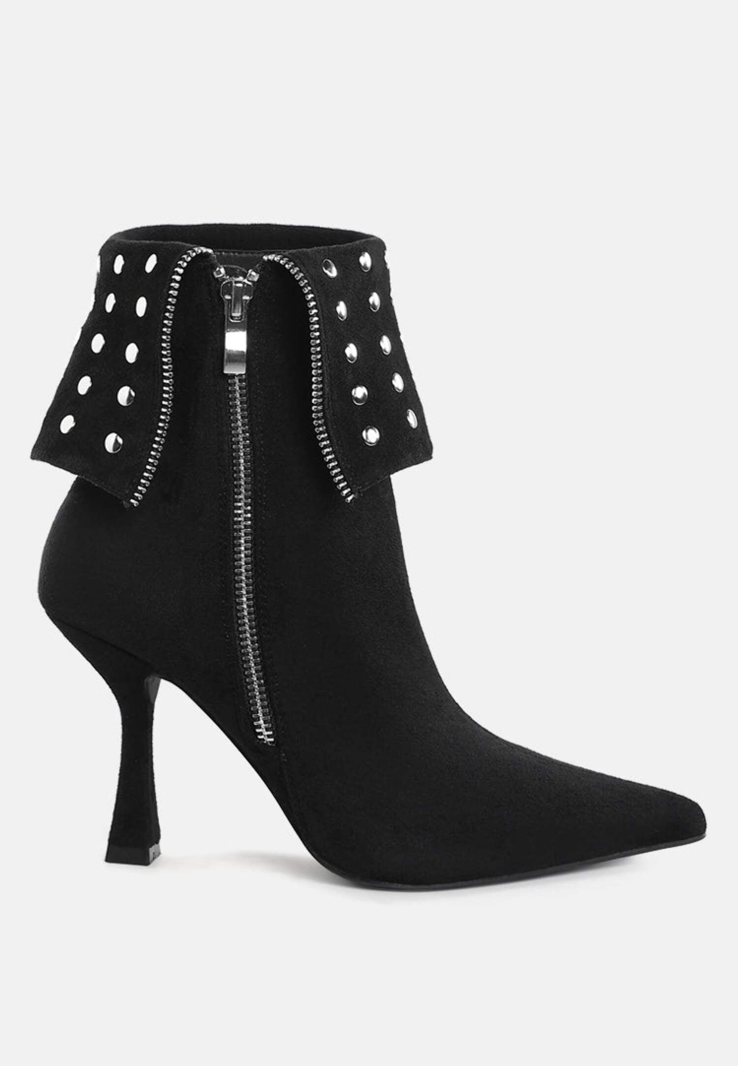Piccini Stud Embellished Foldover Boots - Walmart.com