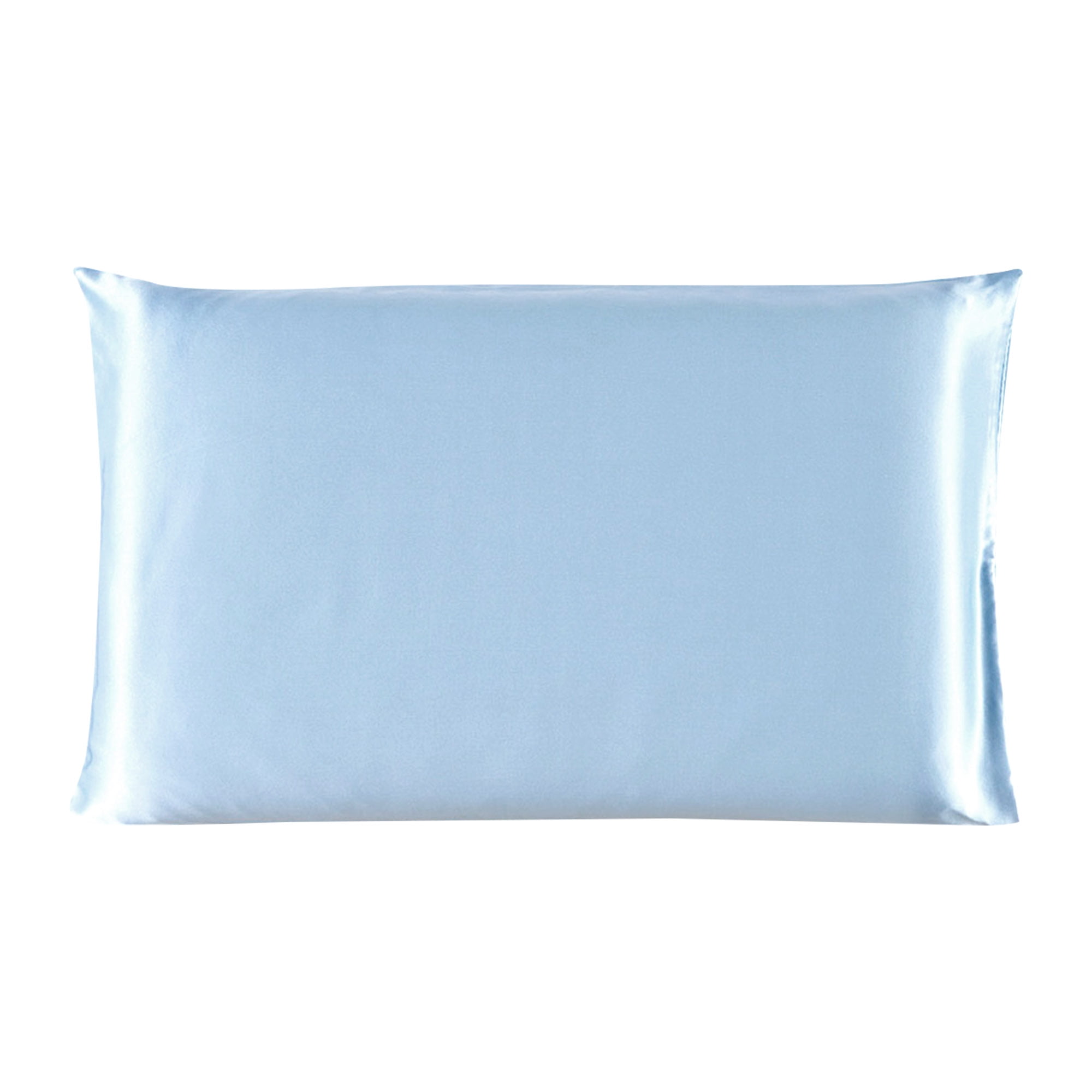 PiccoCasa 19 Momme Silk Pillowcase for King Size Pillow, Cyan, 20"x36 ...