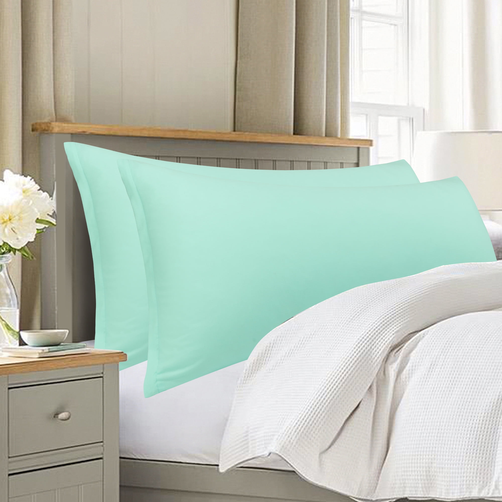 PiccoCasa 2 Pack Body Pillowcases 1800 Microfiber Zippered Long ... PiccoCasa 2 Pack Body Pillowcases 1800 Microfiber Zippered Long ...
