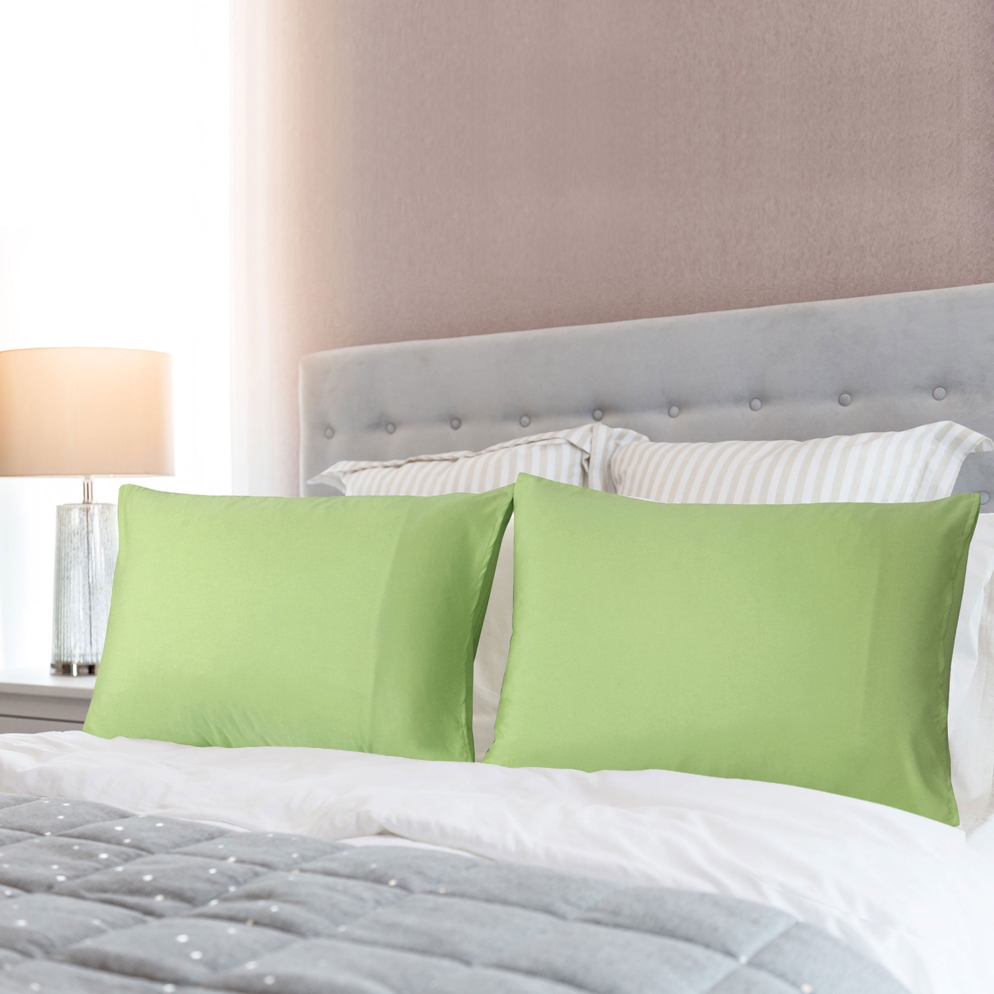 PiccoCasa 2 Pack King Pillowcases Soft 1800 Microfiber Pillowcases with ... PiccoCasa 2 Pack King Pillowcases Soft 1800 Microfiber Pillowcases with ...