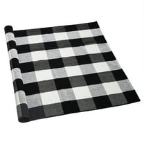 PiccoCasa Buffalo Checkered Plaid Cotton Outdoor Area Rug, 35"x24 ...