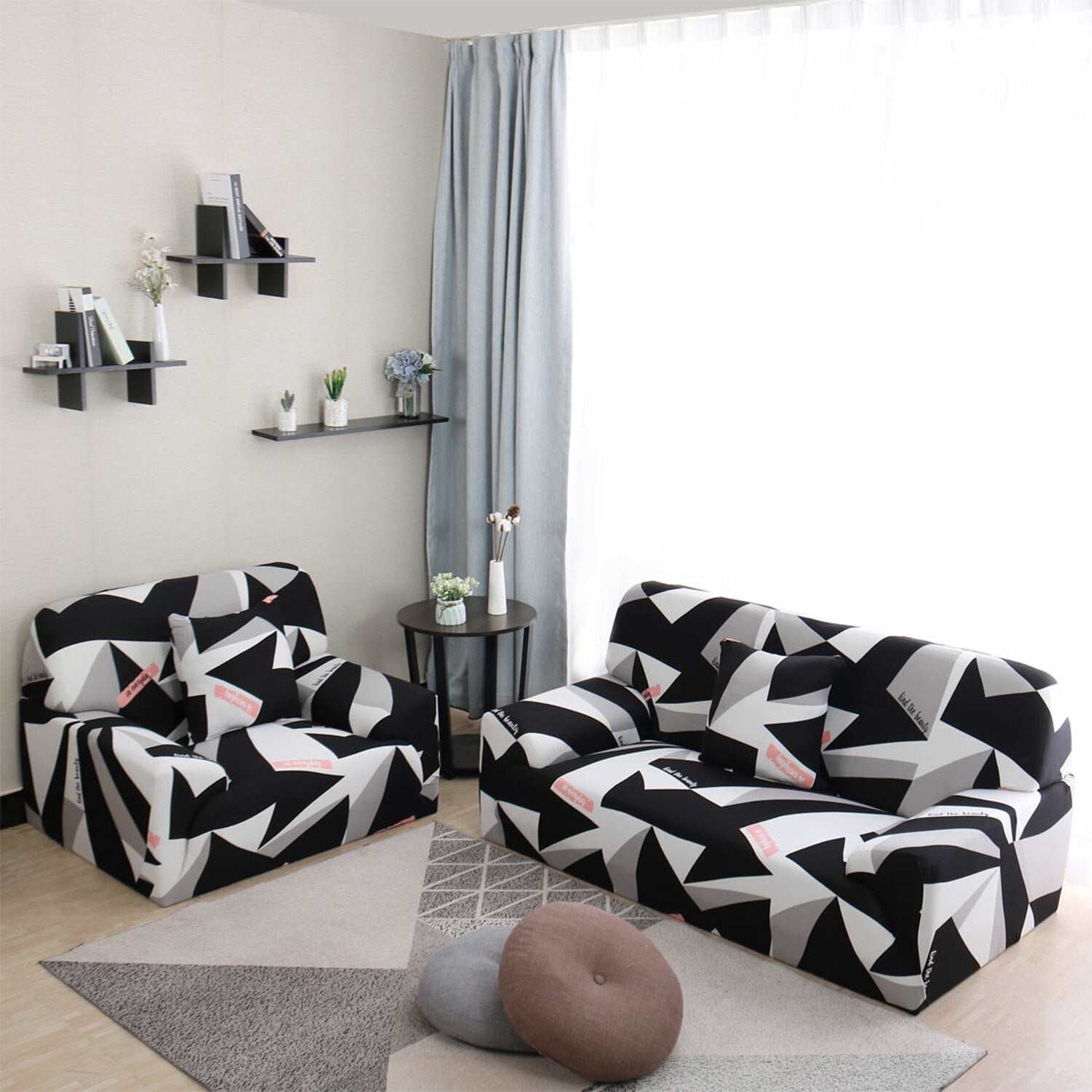 PiccoCasa Couch Covers Chair Covers Sofa Cover Stretch Sofa Slipcover ...