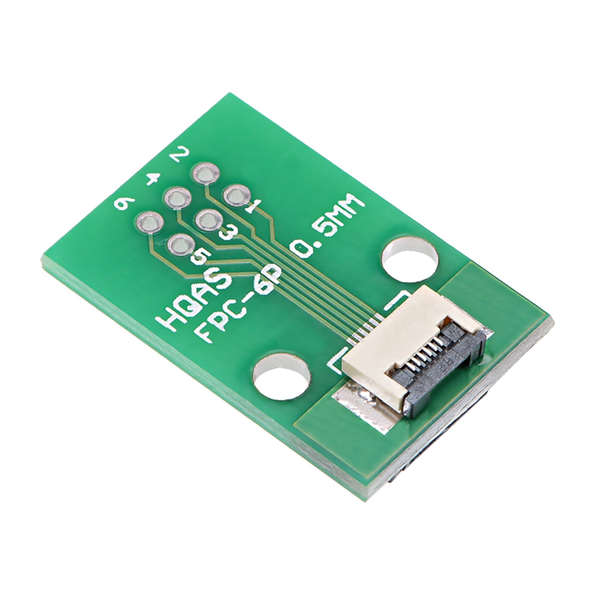 PiccoCasa FFC FPC 6 Pins 0.5mm 1mm Pitch to DIP 2.0mm PCB Converter ...