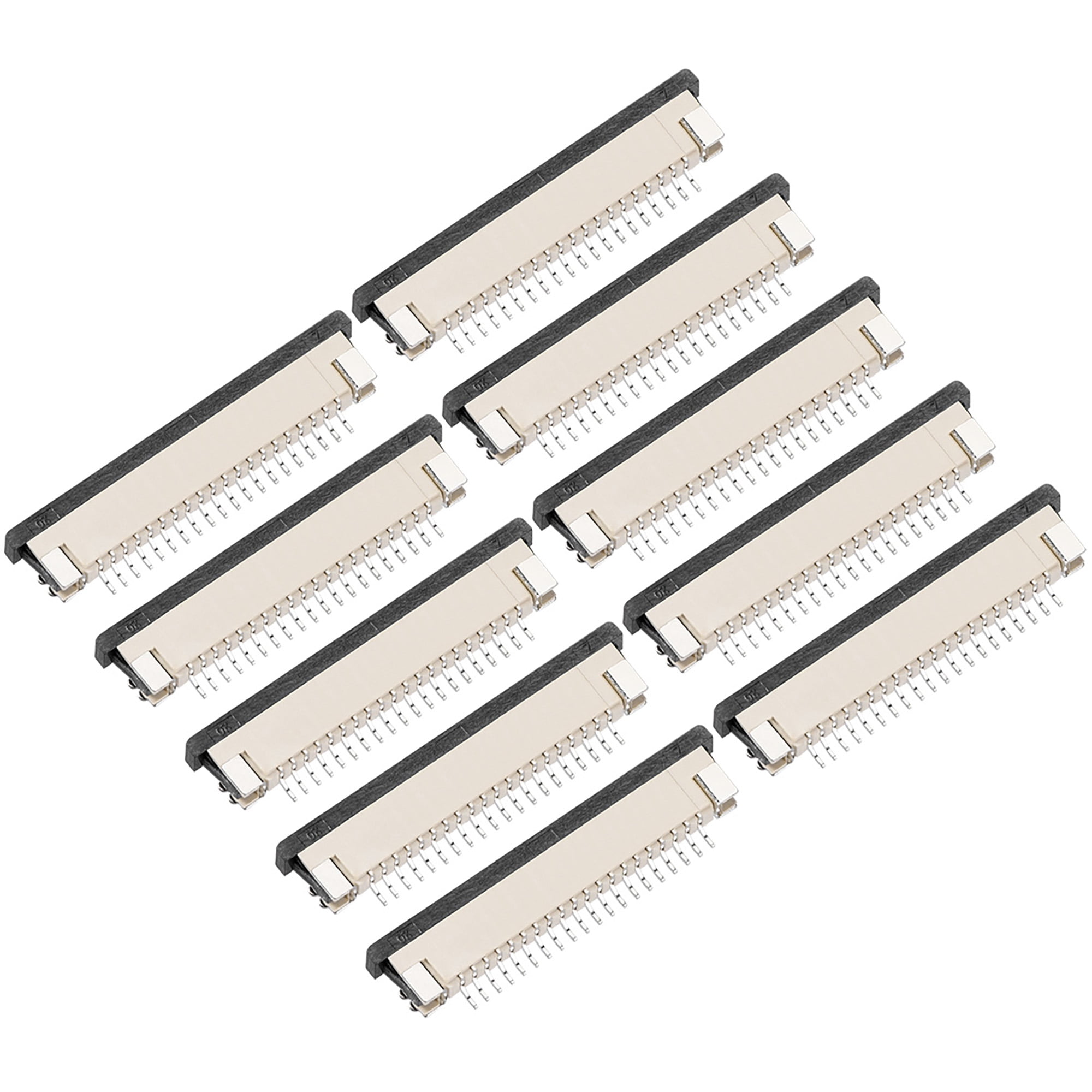 PiccoCasa FFC/FPC Connector 20Pin Pitch 1.0mm Bottom Contact Pick ...