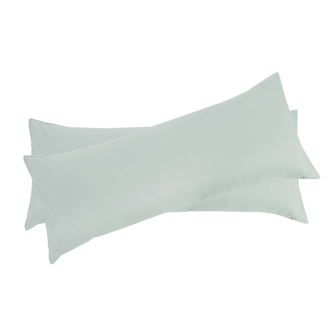PiccoCasa Set of 2 Body Pillowcases Microfiber Long Pillow Cover, Light ...
