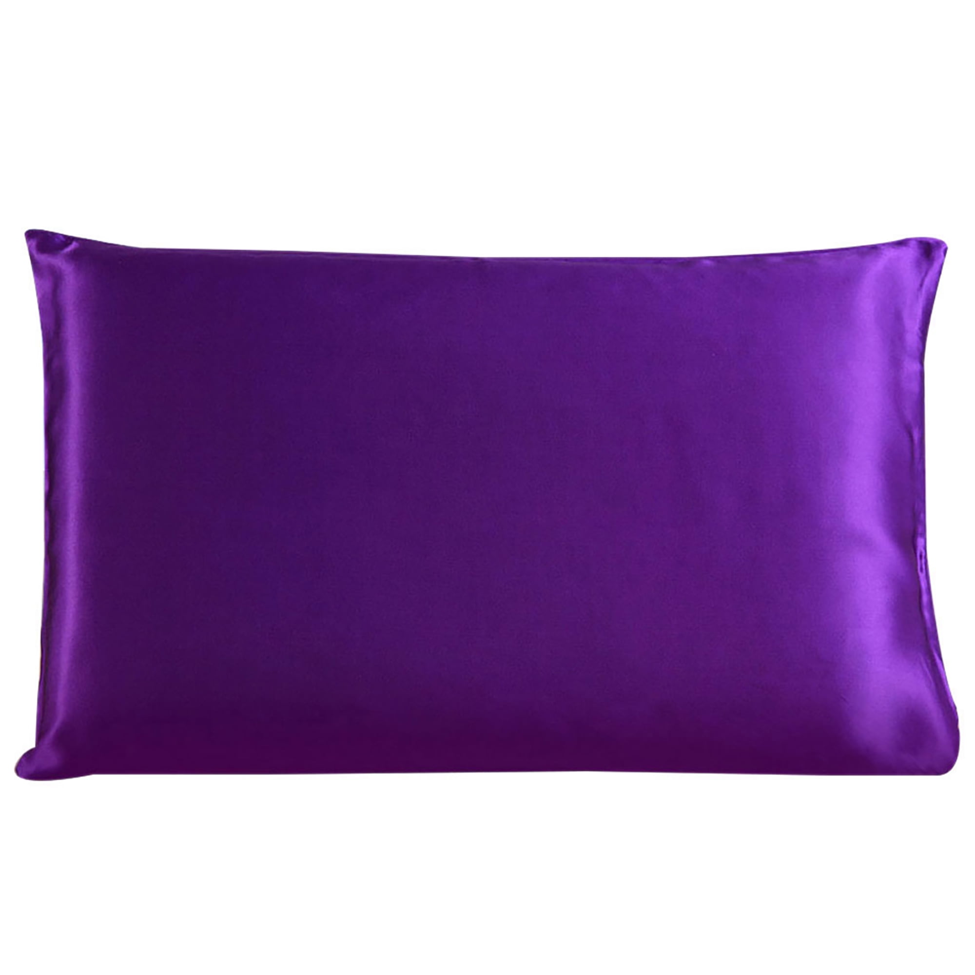 PiccoCasa Silk Pillowcase with Zipper, Purple King(20"x36") - Walmart.com