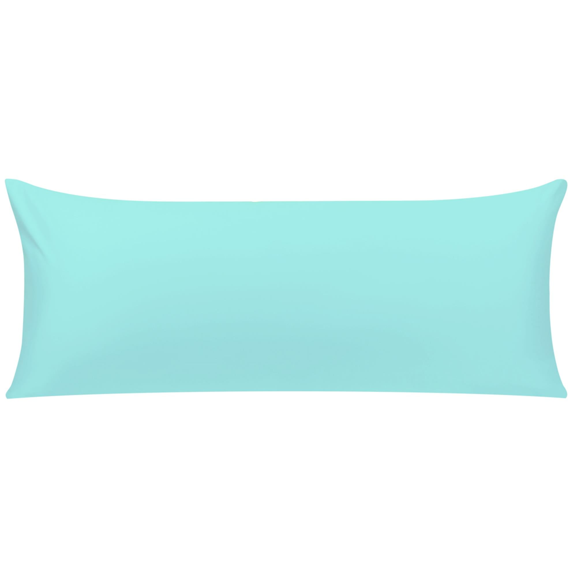 PiccoCasa Soft Cotton Body Pillow Cover, Zipper Closure, 250 Thread ...