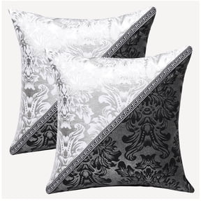 Unique Bargains 2 Pack Geometric Decorative Throw Pillow Covers 18" x18 ...
