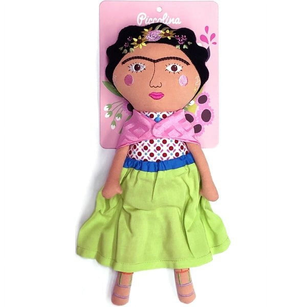 Piccolina Trailblazer Plush Doll - Frida Kahlo Painter (12") - Walmart.com