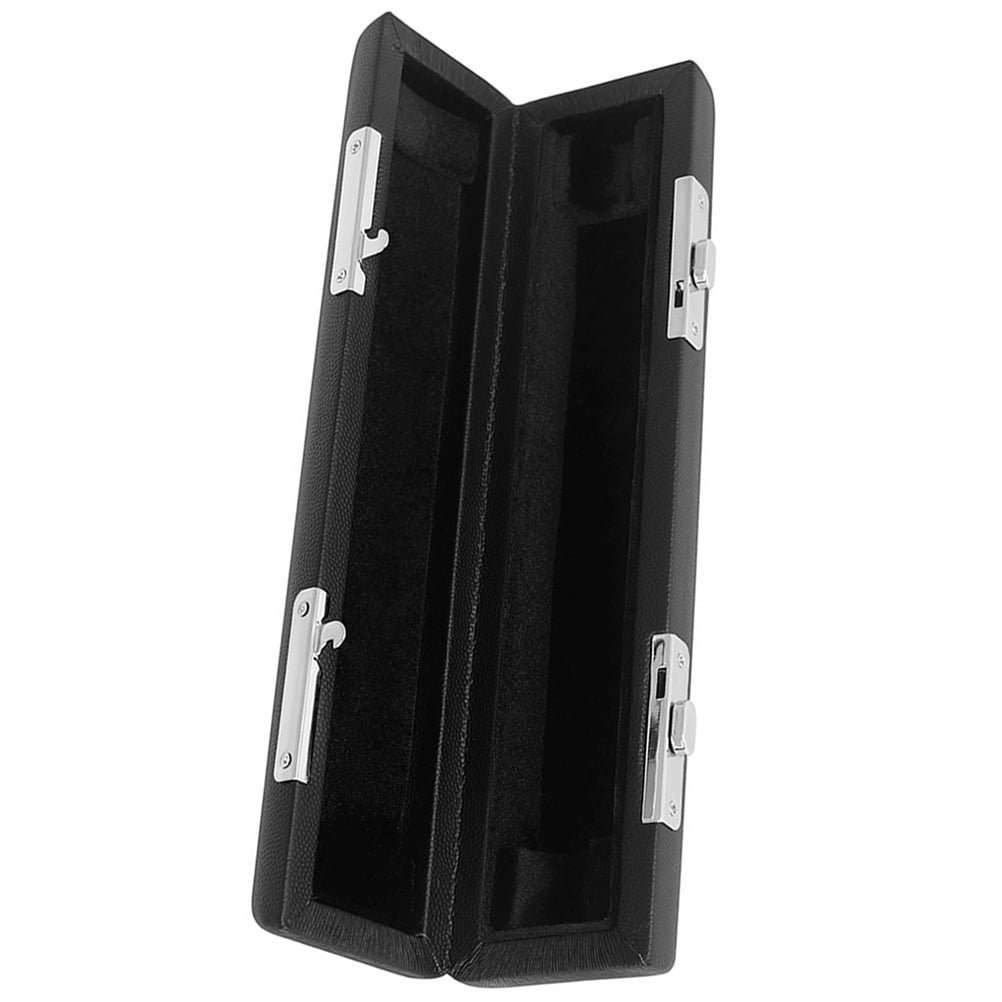 Piccolo Flute Storage Box Leather Piccolo Case Flute Musical Instrument ...
