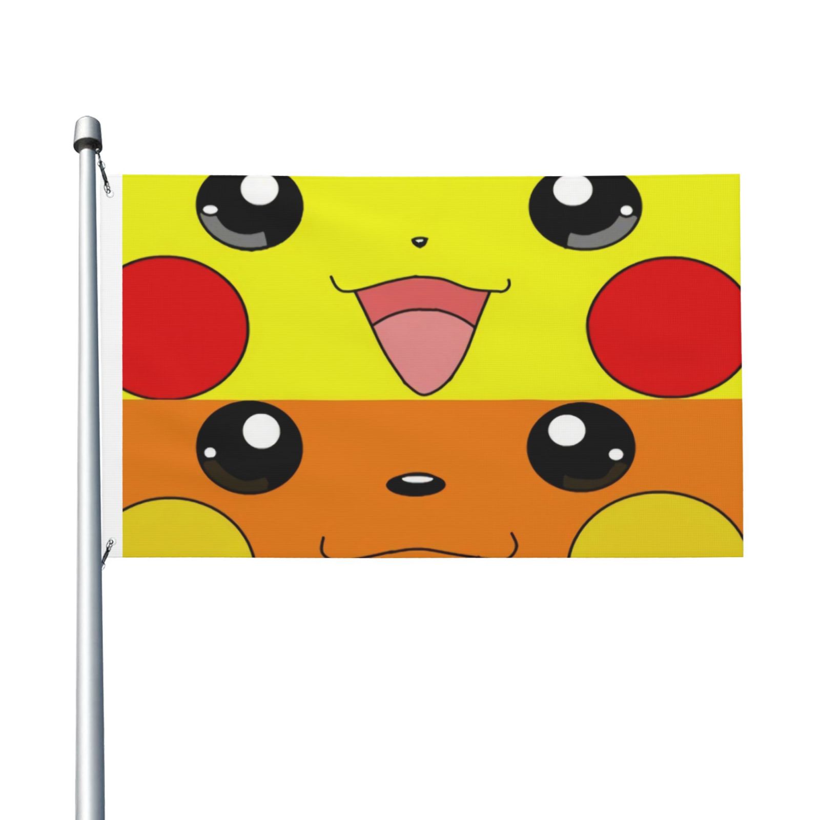 Pichu,Pikachu,Raichu,Maichu 3x5ft Face Flag Fade Proof Holiday Fall ...